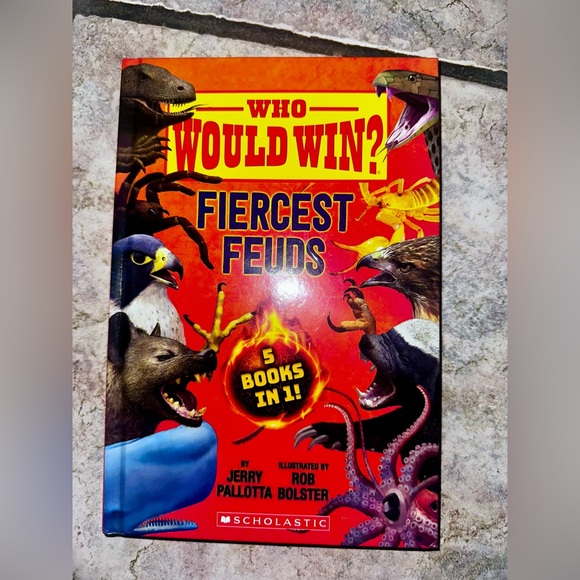 Scholastic | Other | Who Would Win Fiercest Feuds Book | Poshmark
